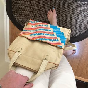 american express | Bags | Amex Vintage Shoulder Travel Bag 7s Nwot ...